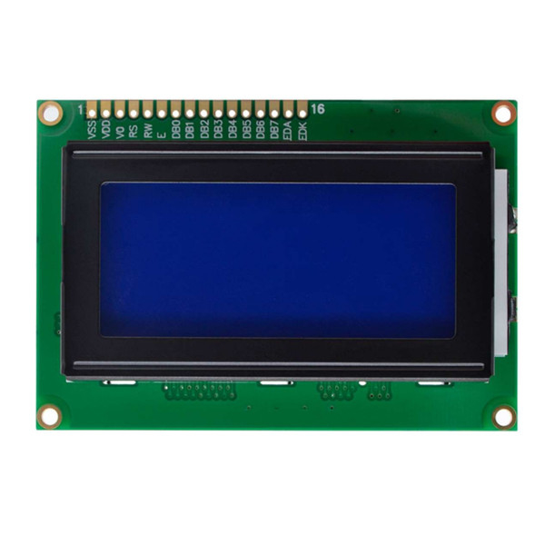 Alphanumeric 16x4 Character LCD Display 5V With LED Backlight Alphanumeric 16x4 Character LCD Display 5V With LED Backlight
