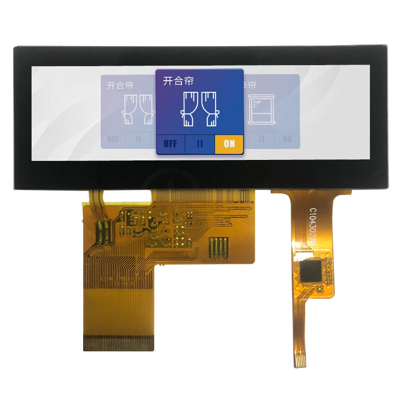 480x128 3.9 Inch RGB TFT LCD Module With Capacitive Touch Screen 40 Pin