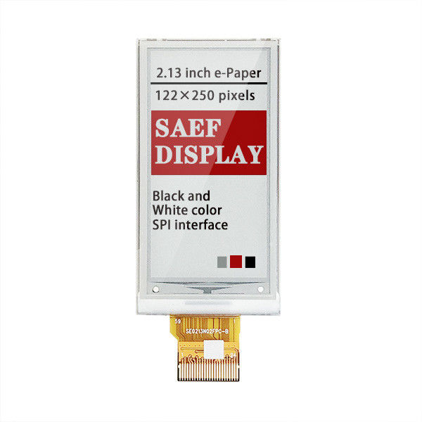 3 Colors 2.13 Inch E Ink Electronic Paper Display EPD Panel REACH Compliant