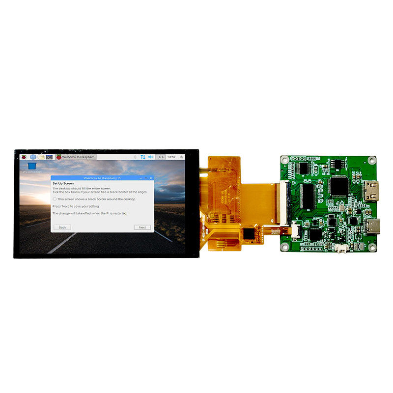 Capacitive Touch HDMI Raspberry Pi 4 Dsi Display 4.3 Inch 800x480 Full ...