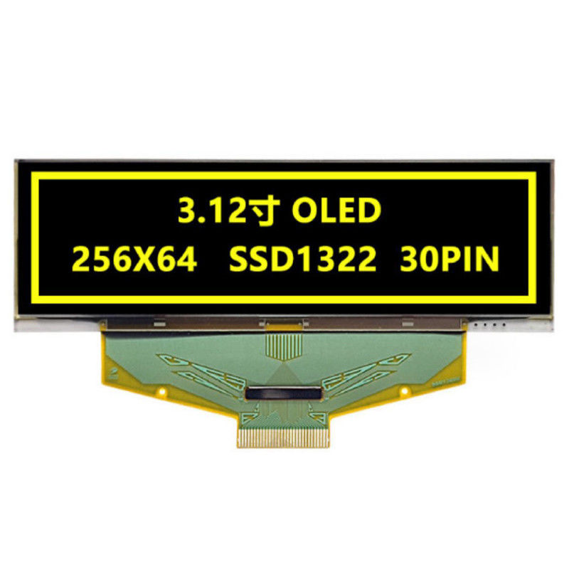 3.12 inch 256*64 dots oled indoor matrix display module SPI Parallel ...