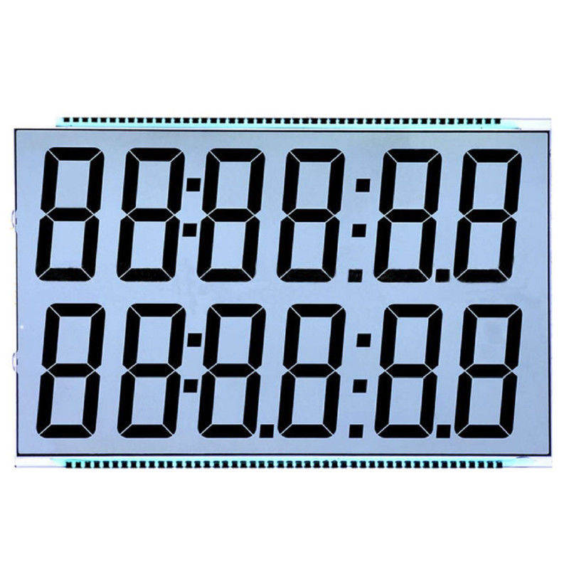 Metal Pin LCD Panel Display TN HTN STN FSTN Type Segment Digital Display