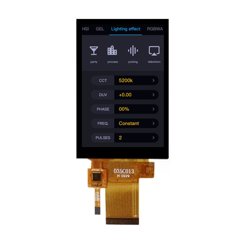 3.5 Inch TFT LCD Display With ILI9488 MCU Interface，3.5 Inch Capacitive Touch Panel TFT LCD Display