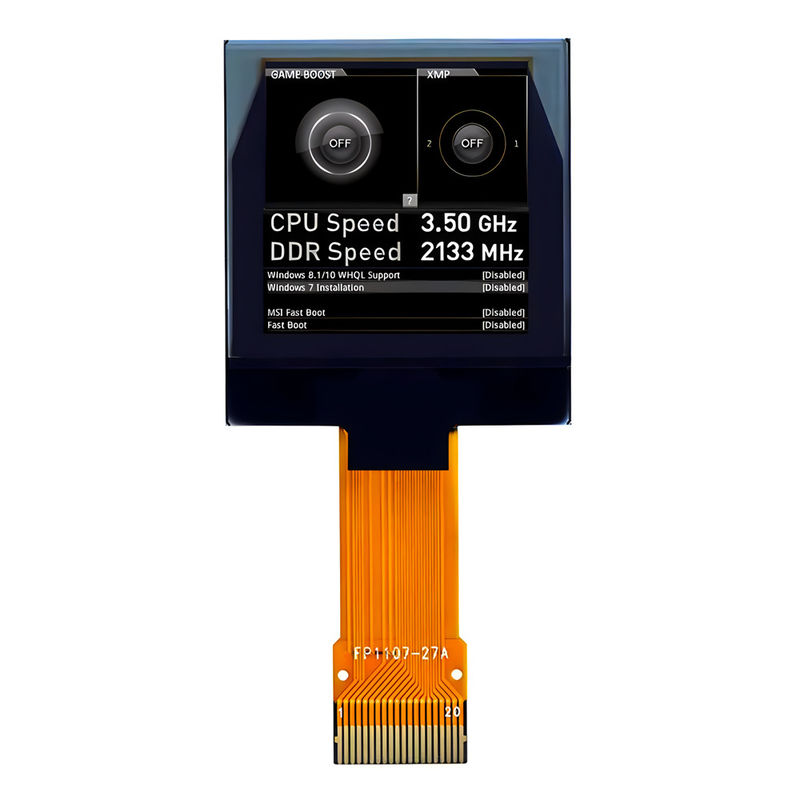 20 Pin 1.12 Inch OLED Display Module 128x128 40mm Long ZIF Connector ...