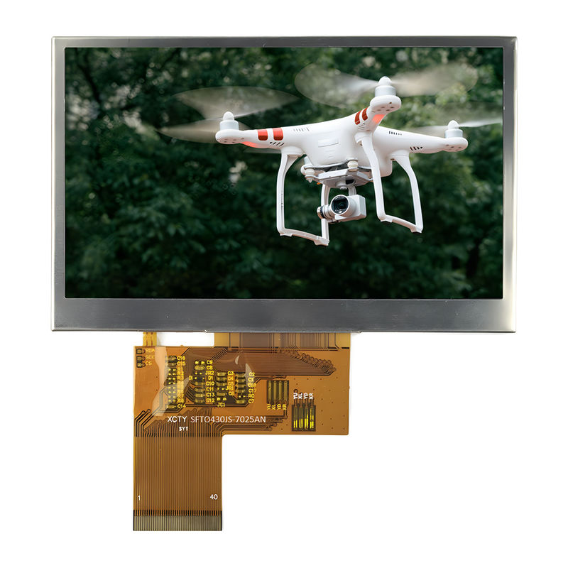4.3 Inch IPS 480*272 Pixel TFT LCD Display ST7283 Driver IC All Viewing ...