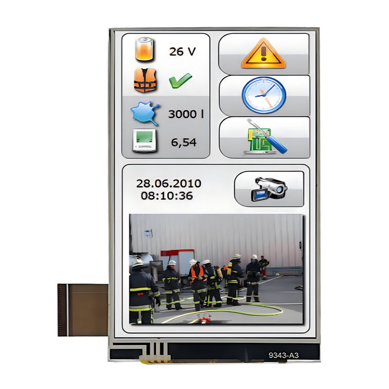 480x800 IPS TFT LCD Screen SPI RGB 24 Bits Interface 4" 3.97 Inch