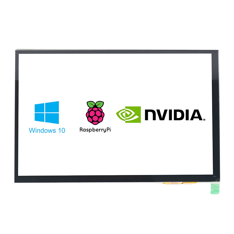 300cd/m2-1000cd/m2 PCAP Touch Display 10.1 Inch HDMI With Raspberry Pi ...
