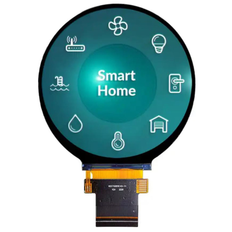 2.8 inch 480x480 Round TFT LCD Display Module with Tst -30°C to 80°C ...