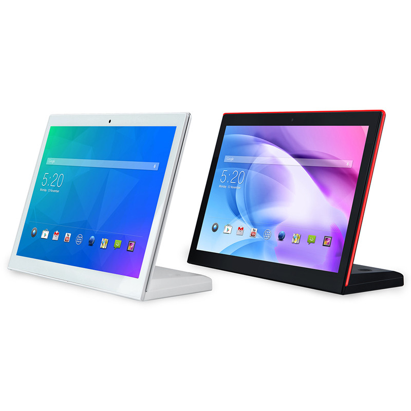 14 Inch Desktop Android Touch Screen Advertising Display L-Shaped POE ...