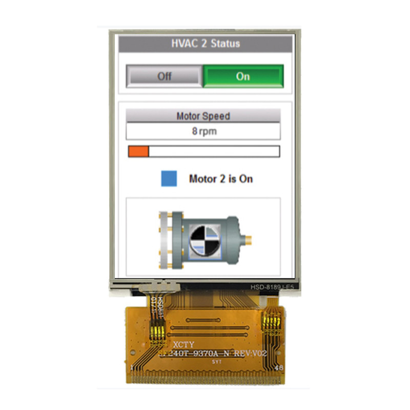 TFT LCD Display Module 2.4" Inch 240x320 RGB MCU SPI Interface With Touch Screen