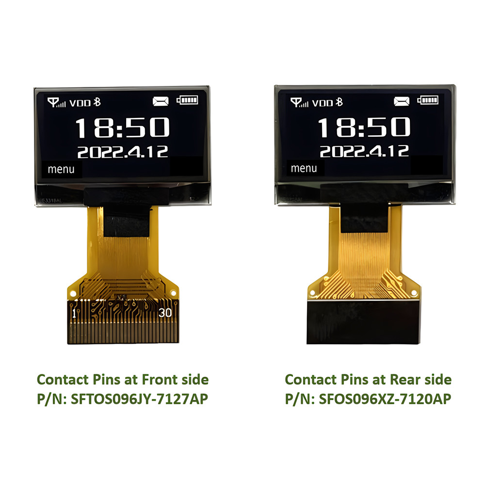 0.96 Inch OLED Display Module 128x64 Pixel SPI I2C Interface Plug-In ...