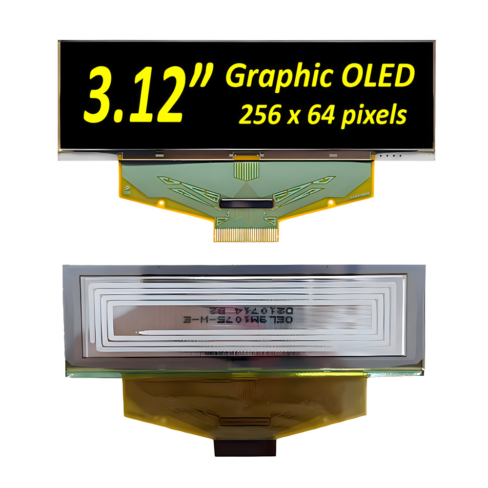 3.12 Inch Industrial Grade OLED Display Module- 256x64 Pixels, 30-Pin ...