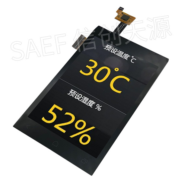 320x480 3.5 inch HVGA MCU PCAP Touch TFT Display, 8 Bit RGB TFT LCD ...