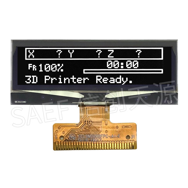 Industrial Grade 2 Inch OLED Display Module 128x32 Graphic SPI I2C ...