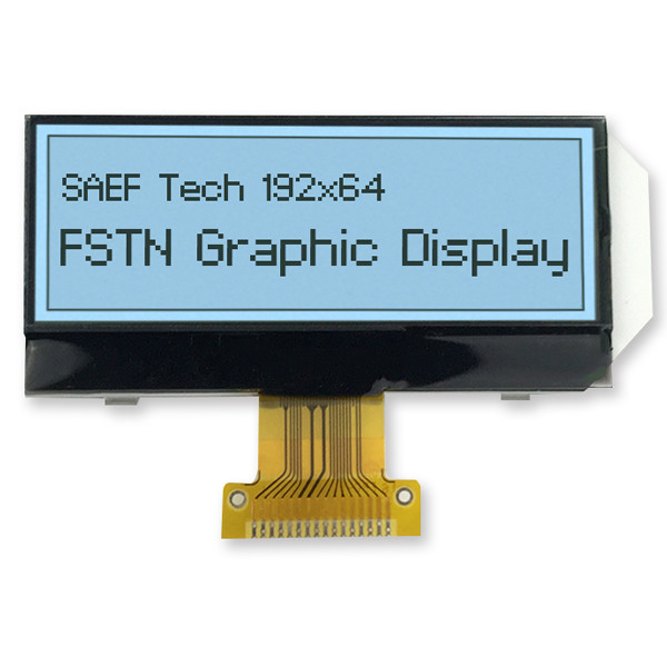 COG 192x64 Monochrome Graphic LCD Display FSTN Positive UC1609C 3.3V ...