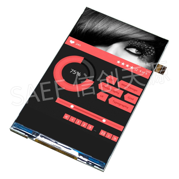 MIPI Interface 5 Inch TFT LCD HD 720x1280 Portrait With CTP LCD Module